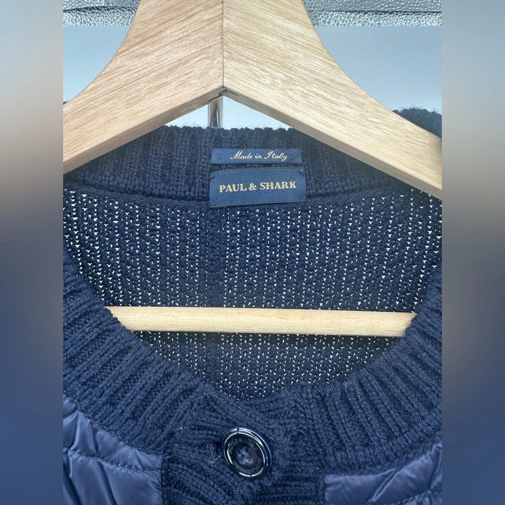Paul & Shark | Jackets & Coats | Paul And Shark Blue Quilted Virgin ...
